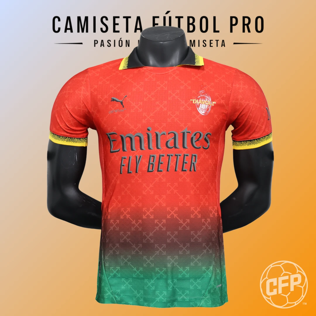 Camiseta Milan 2025-26 Edición Especial I Adultos (Versión Jugador)